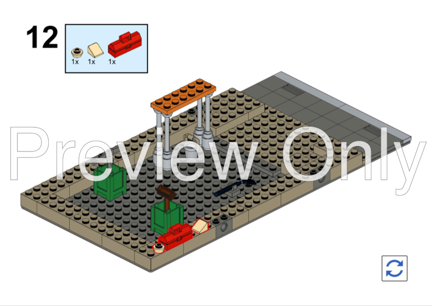 Lego Moc Modular Construction Site By Lefisch Rebrickable Build