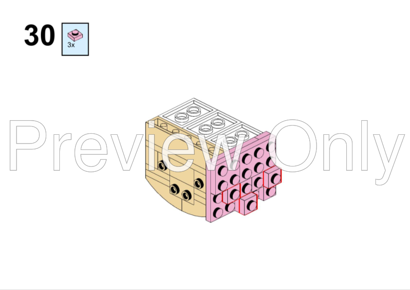 LEGO MOC Bocchi the Rock chibi by Teckbricks | Rebrickable - Build with ...