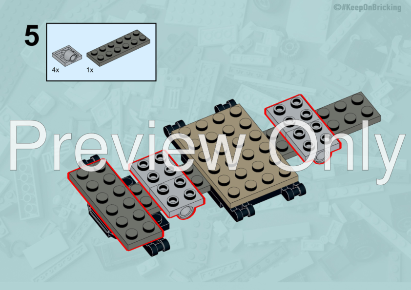 Lego Moc 76951 Mud Rider By Keep On Bricking Rebrickable Build With