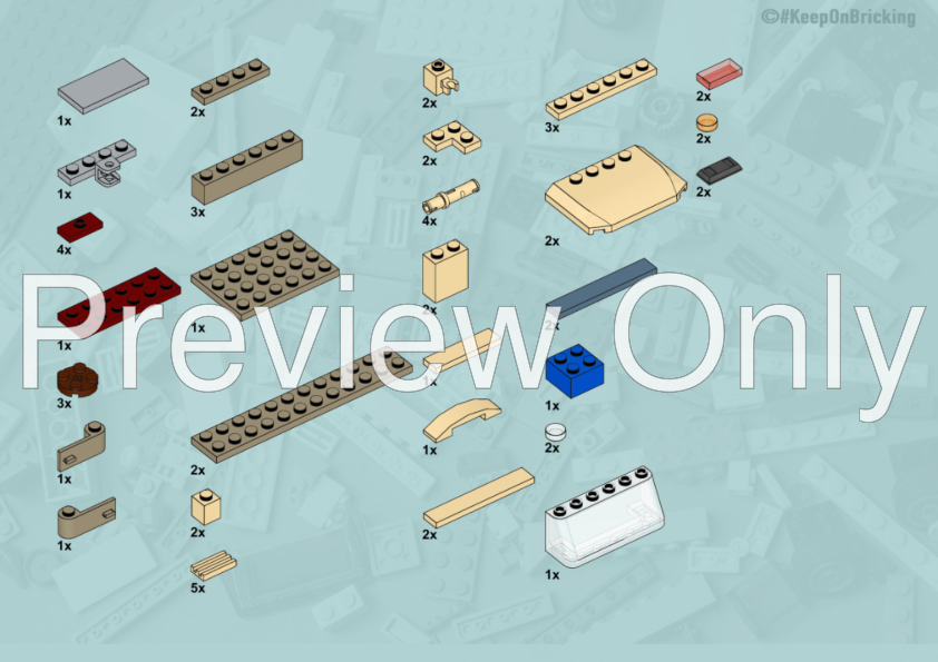 LEGO MOC 76951 Mud Rider by Keep On Bricking | Rebrickable - Build with ...