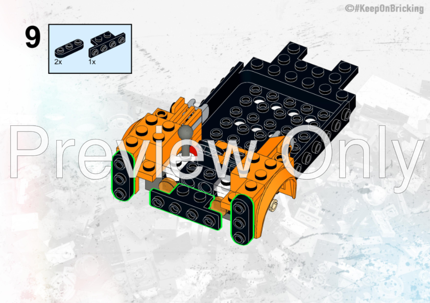 Lego Moc 76918 Big Rig By Keep On Bricking Rebrickable Build With Lego