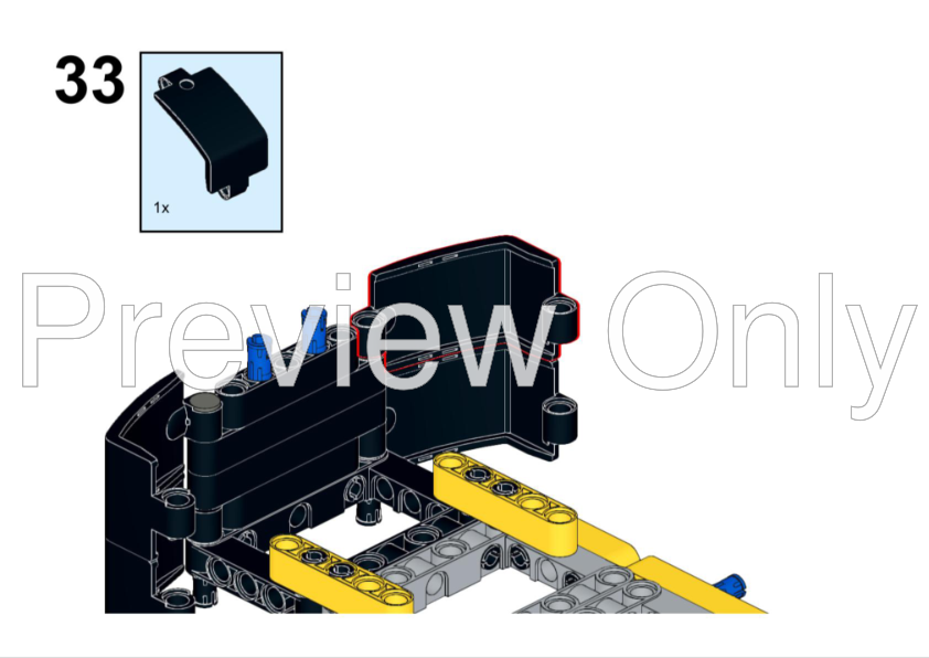 LEGO MOC jcb shovel by Reinard | Rebrickable - Build with LEGO
