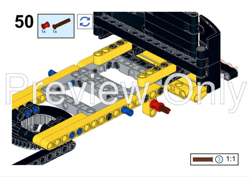 LEGO MOC jcb shovel by Reinard | Rebrickable - Build with LEGO