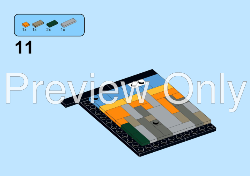 LEGO MOC Los Angeles Postcard by SaiBrickShop | Rebrickable - Build ...