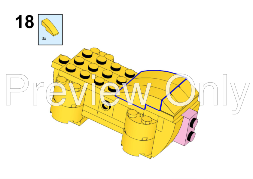 LEGO MOC Fluttershy from My Little Pony by Darthitchy | Rebrickable ...