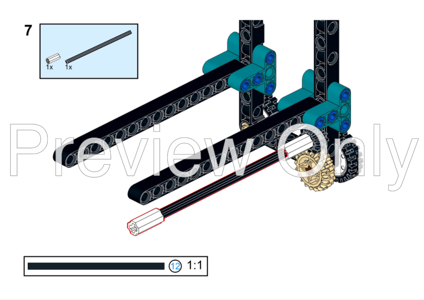 LEGO MOC Scanner-copier by Arpeggi0 | Rebrickable - Build with LEGO