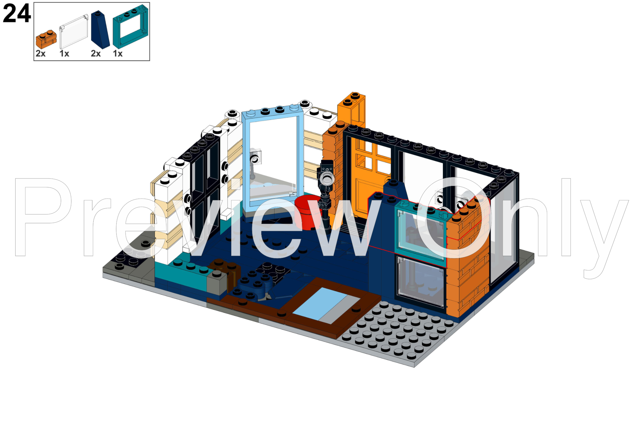 LEGO MOC Photo Studio by BrickAtive | Rebrickable - Build with LEGO