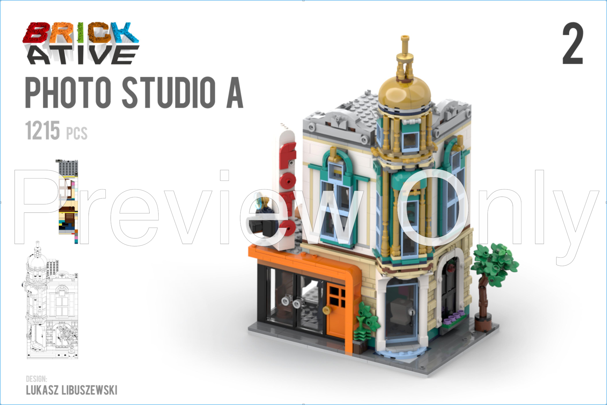 LEGO MOC Photo Studio by BrickAtive | Rebrickable - Build with LEGO