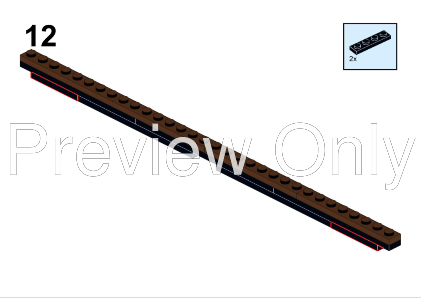 LEGO MOC Modular L Track Extended (Pearl Dark Grey beams) by EMRE_04 ...