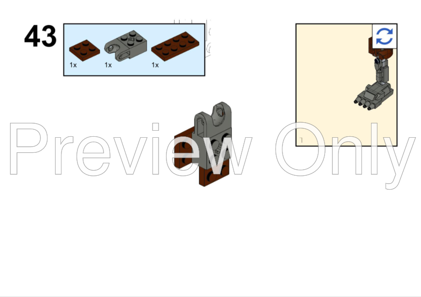 LEGO MOC Nightmare foxy by EXCALIBURtheONE | Rebrickable - Build with LEGO