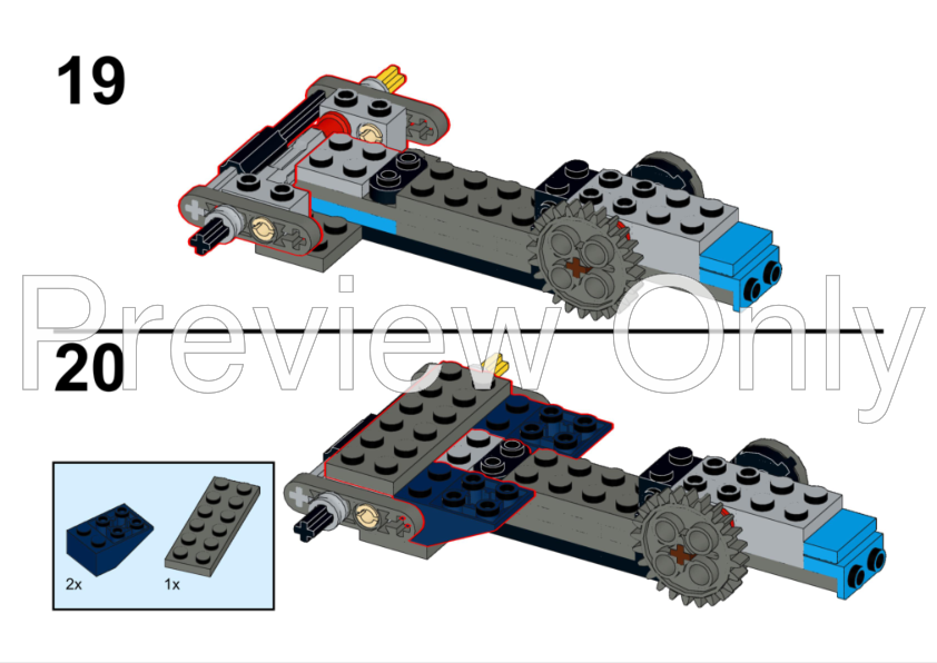 LEGO MOC 31114 Vintage Tractor by Larsagri | Rebrickable - Build with LEGO