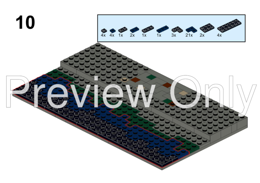 LEGO MOC Doors of Durin (Mines of Moria) by klosspalatset | Rebrickable ...