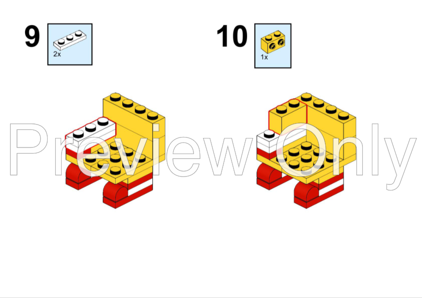 LEGO MOC Ronald Mcdonald by delight_moc | Rebrickable - Build with LEGO