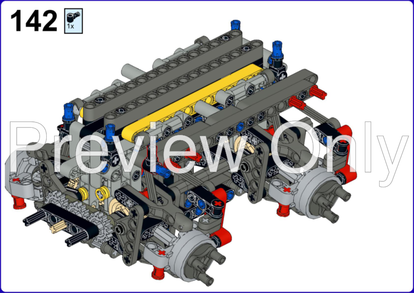 LEGO MOC TATRA T815-7 2/3 version by duhao1984 | Rebrickable - Build ...