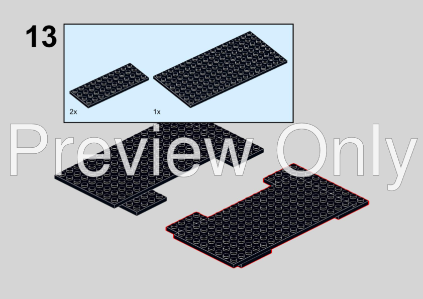 Lego Moc Us Flag And Wreath Addon For My Bald Eagle Moc By Borysf
