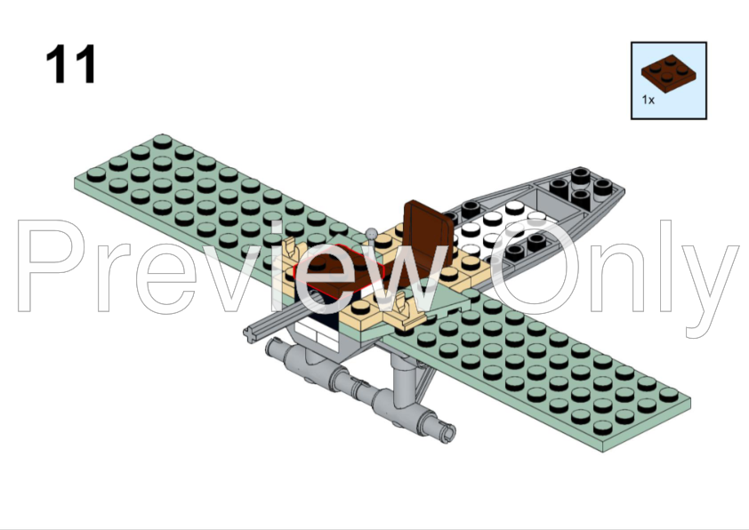Lego Moc Sopwith Camel Bi Plane By Tasblocker Rebrickable Build