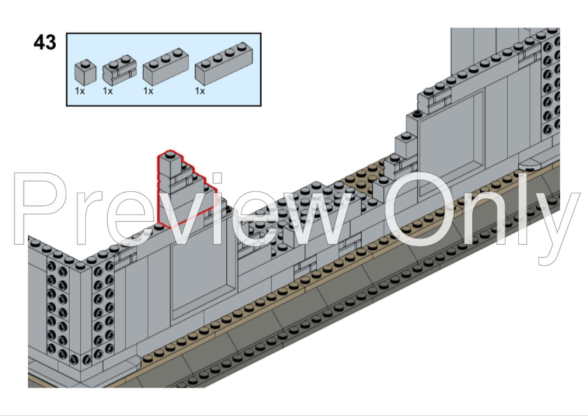 LEGO MOC Set 71040 Castle Enclosure by Brick Artisan | Rebrickable ...