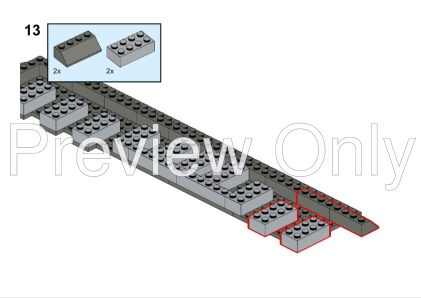 LEGO MOC Set 71040 Castle Enclosure by Brick Artisan | Rebrickable ...