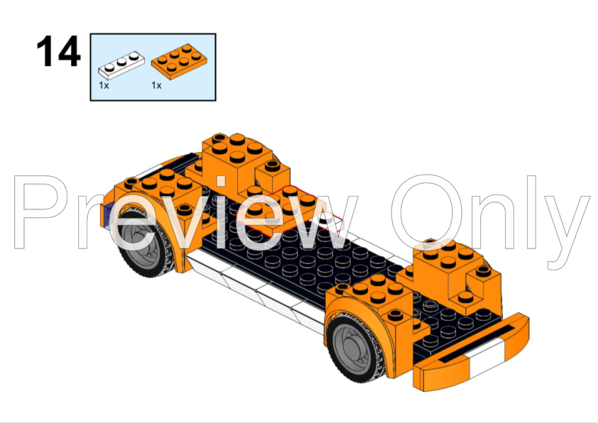 LEGO MOC-161136 NEF VW T6 by ole.828 | Rebrickable - Build with LEGO