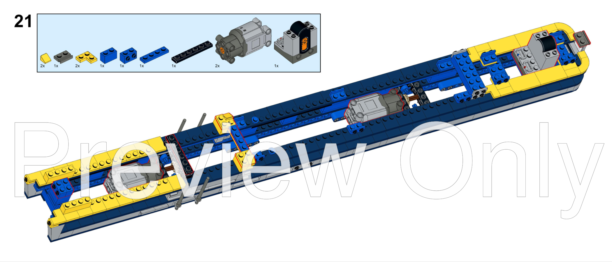 LEGO MOC 1:48 Chesapeake and Ohio M1 Steam Turbine Electric Locomotive ...