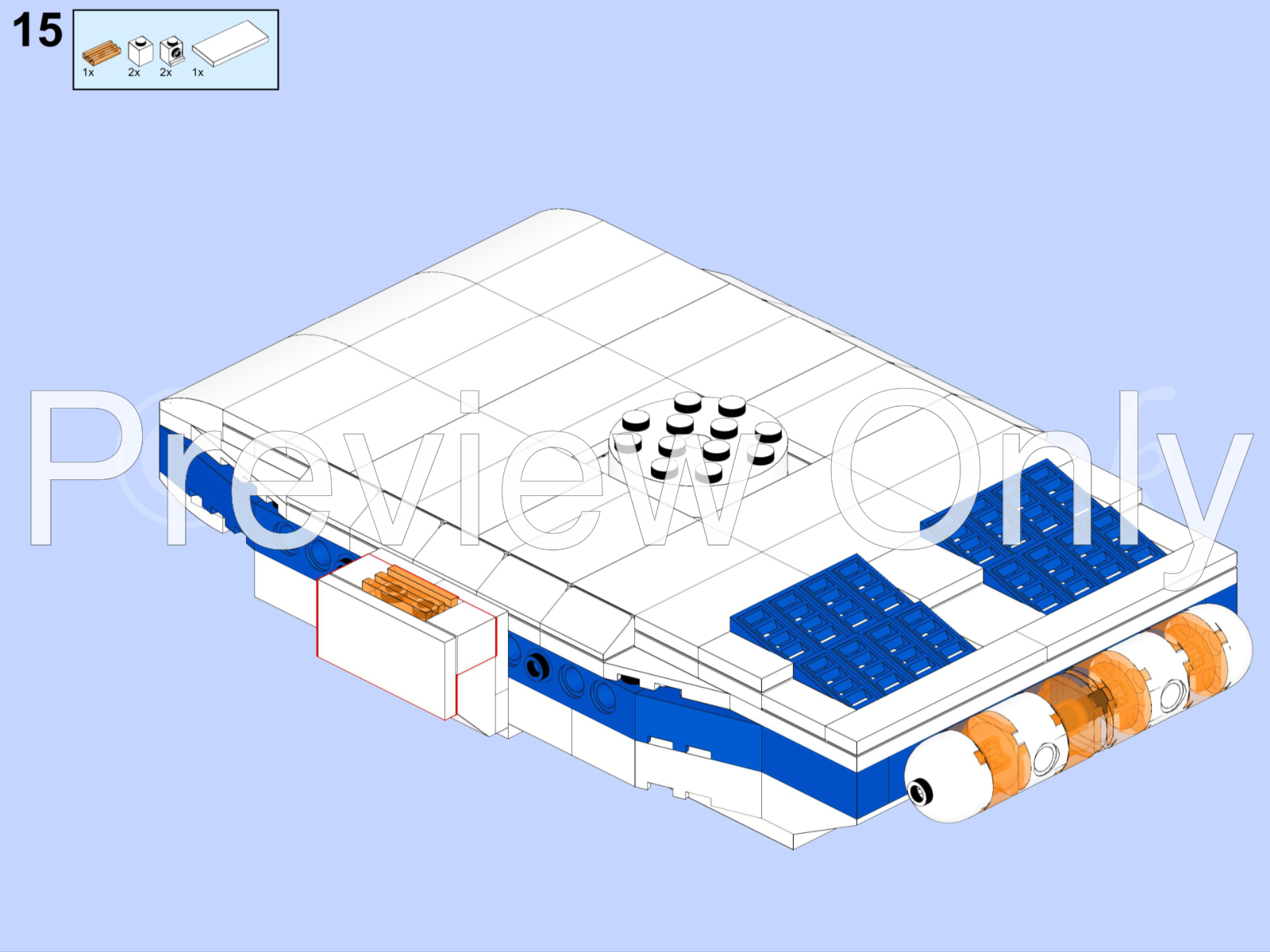 LEGO MOC Ice Planet 2002 - Mammoth by habichtfreak | Rebrickable ...