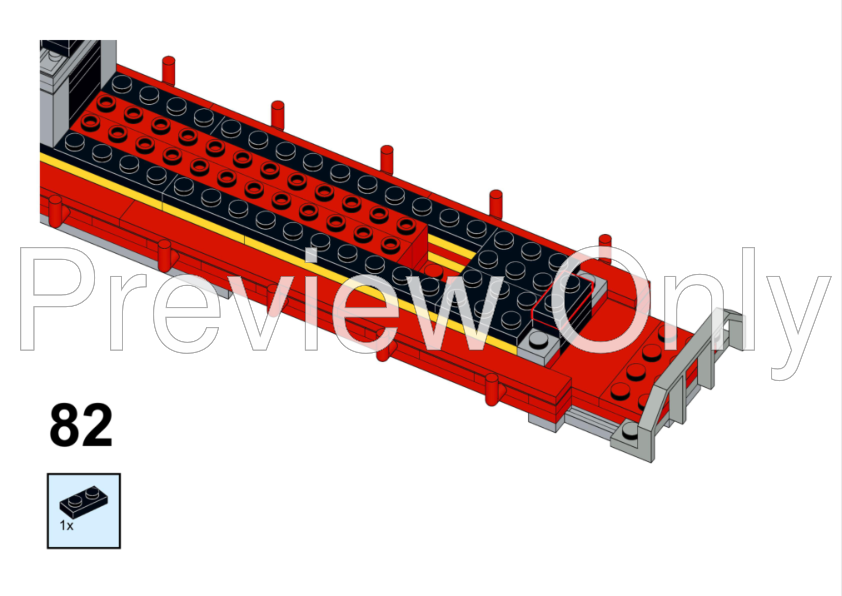 LEGO MOC GP30 Santa Fe diesel locomotive train by josszo | Rebrickable ...
