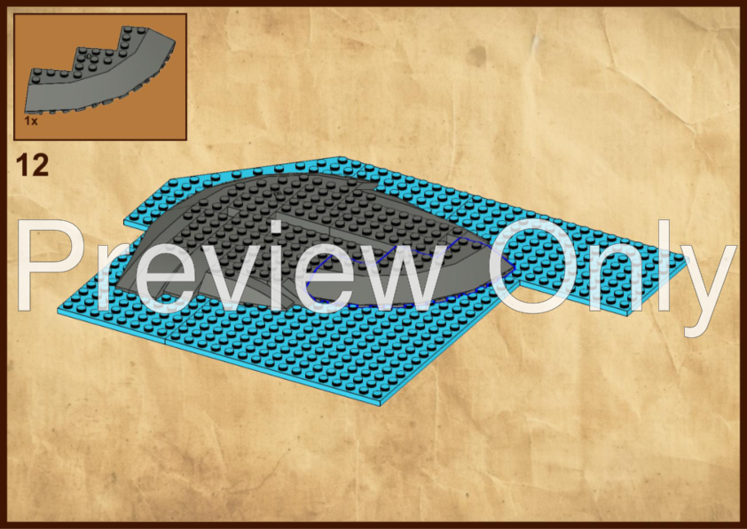 LEGO MOC Lagoon Lock-Up (6267 REMAKE) by hautti5 | Rebrickable - Build ...