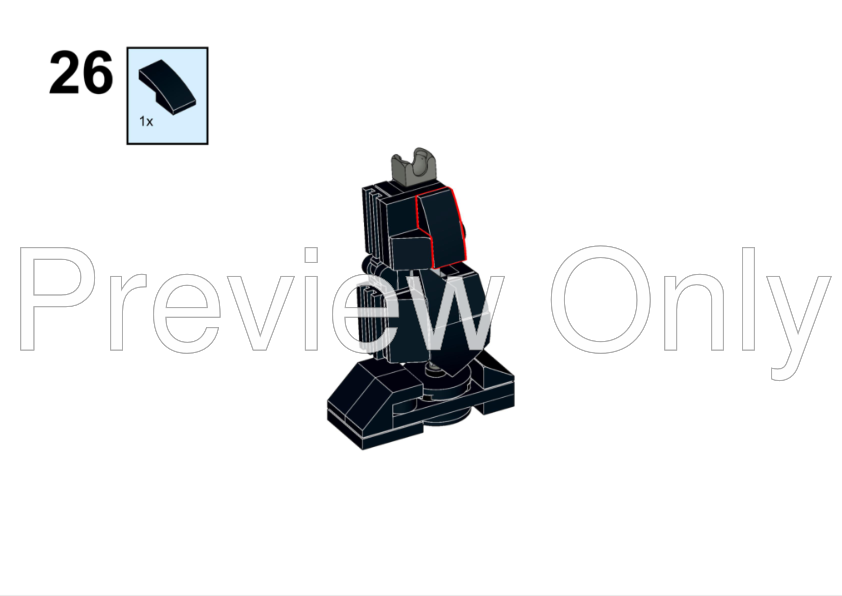 Lego Moc Vader Mech By Beskarbricks Rebrickable Build With Lego