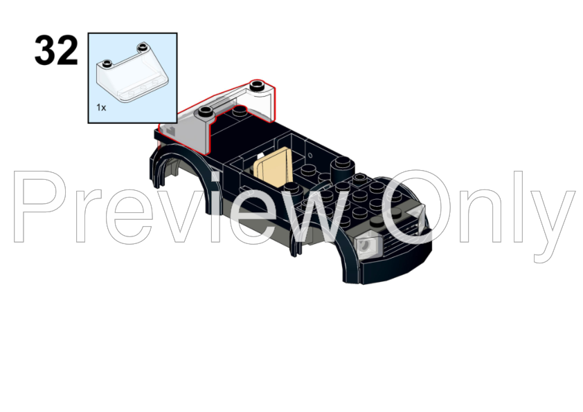 LEGO MOC Autorack Train Wagon (V2.01 / Short Version) by MCC_2343 ...