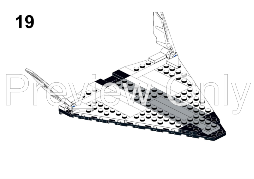 Lego Moc For All Mankind Pathfinder Shuttle By Bigskwigg Rebrickable