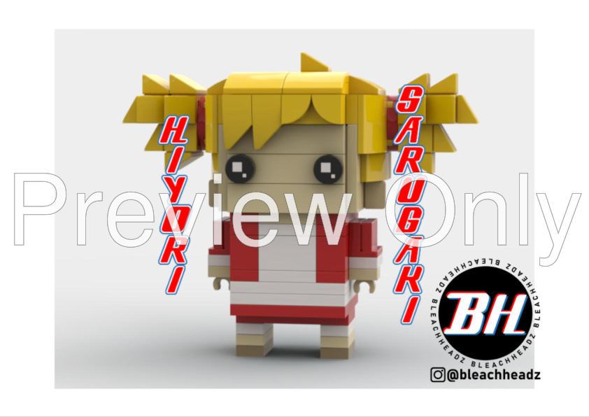 LEGO MOC Hiyori Sarugaki - Bleach | Brickheadz by bleachheadz ...