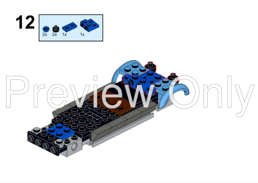 Lego Moc Built Tough Econoline By Ibrickeditup Rebrickable Build
