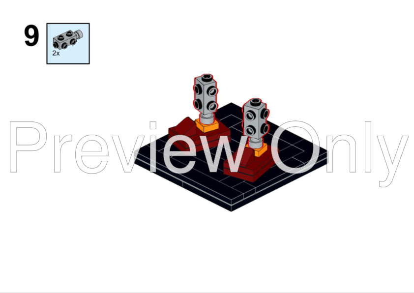 LEGO MOC Transformers Computron brickheadz by EagleBrick | Rebrickable ...