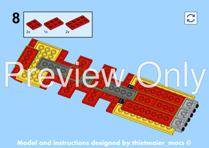 Lego Moc Lowloader Semitrailer By Thietmaiermocs Rebrickable Build