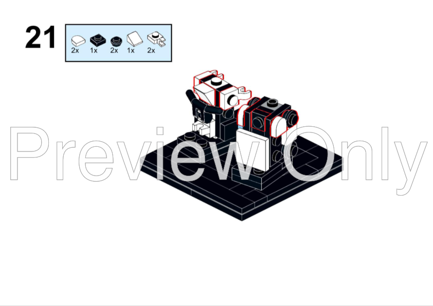 LEGO MOC Transformers Defensor brickheadz by EagleBrick | Rebrickable ...