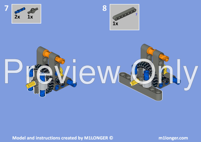 LEGO MOC 42122 5 in 1 by M_longer | Rebrickable - Build with LEGO