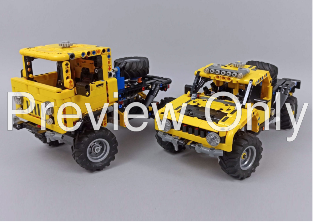 LEGO MOC 42122 5 in 1 by M_longer | Rebrickable - Build with LEGO