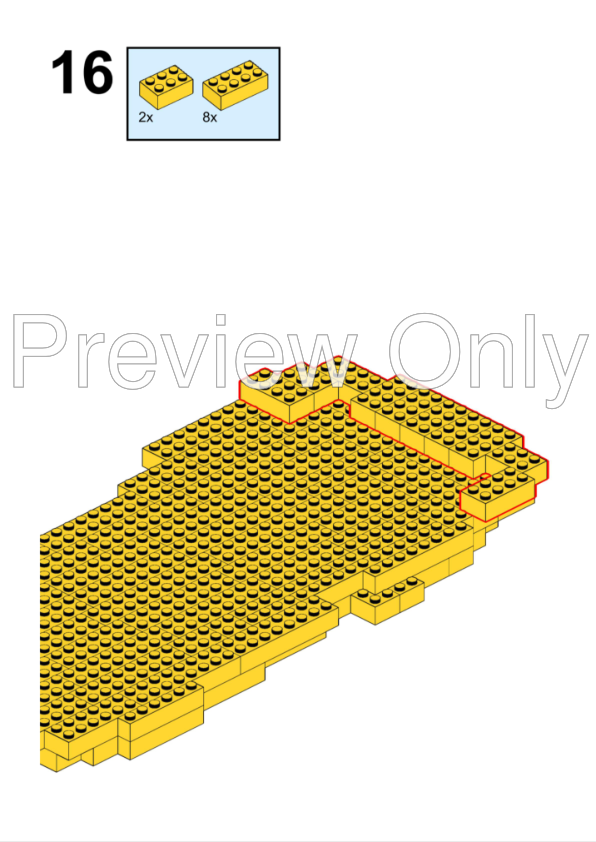 Lego Moc Pikachu By Jac63 Rebrickable Build With Lego