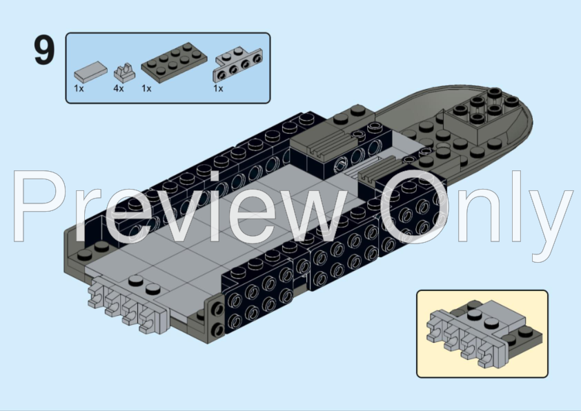 Lego Moc Arctic Cargo Vtol By Wacky Rebrickable Build With Lego
