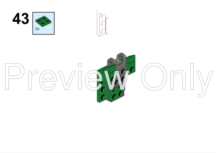 Lego Moc Shamrock Freddy By Excaliburtheone Rebrickable Build With Lego