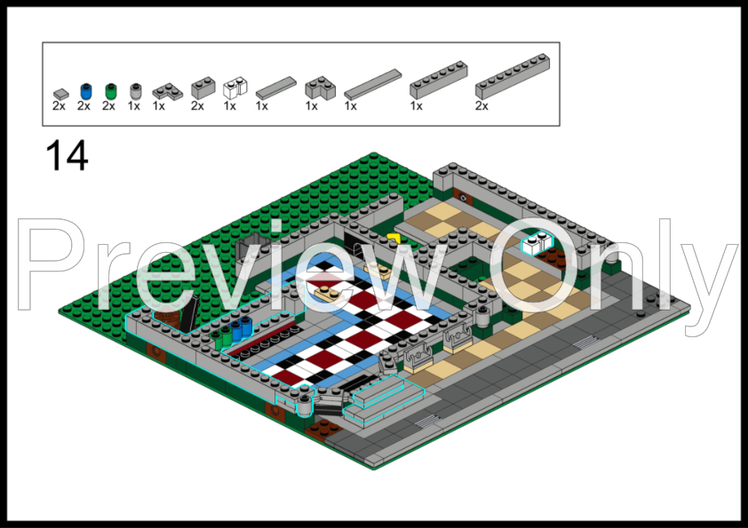 LEGO MOC 10185 Green Grocer - Rebricked 2023 by jirin_ | Rebrickable ...