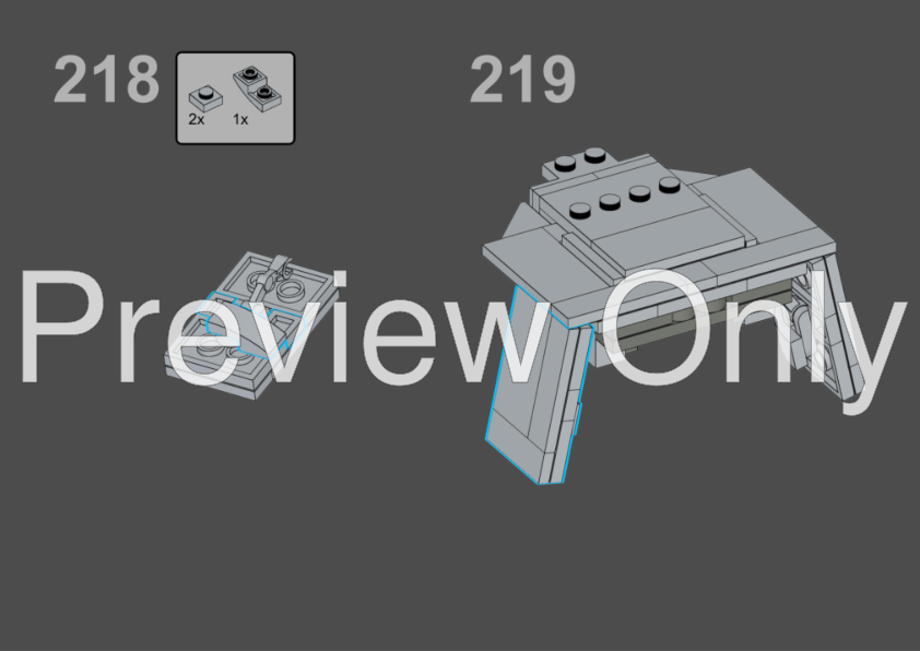 LEGO MOC Imperial Troop Transport by Badger_ | Rebrickable - Build with ...