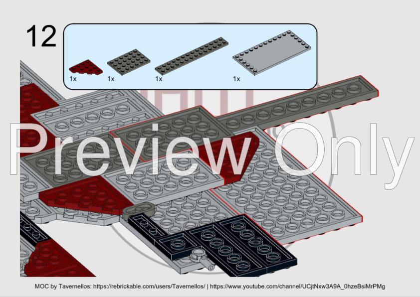 LEGO MOC 75362 - Ebon Hawk by Tavernellos | Rebrickable - Build with LEGO