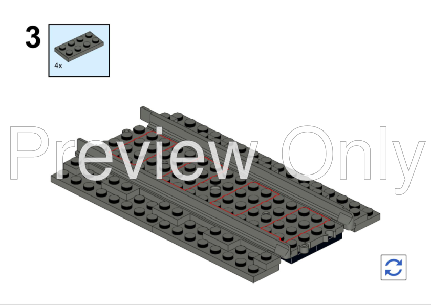 LEGO MOC-162037 004 Dual Tunnel Subway Module by brickingohio ...