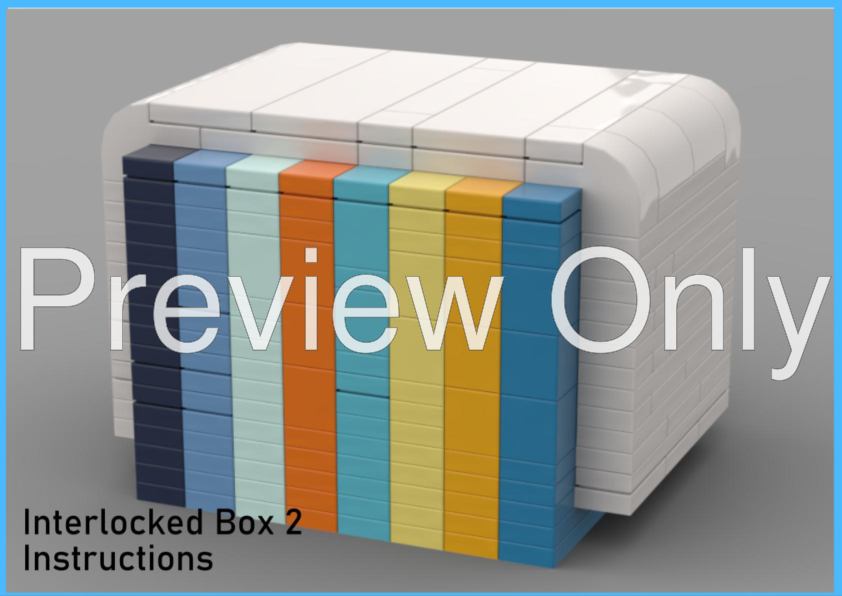 LEGO MOC Interlocked Puzzle Box 2 by Gsabey08 | Rebrickable - Build with LEGO