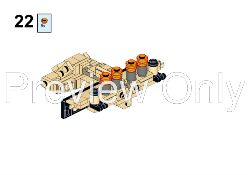 Lego Moc M1257a1 Engineering Squad Vehicle Dvha1 Us Army Engineering