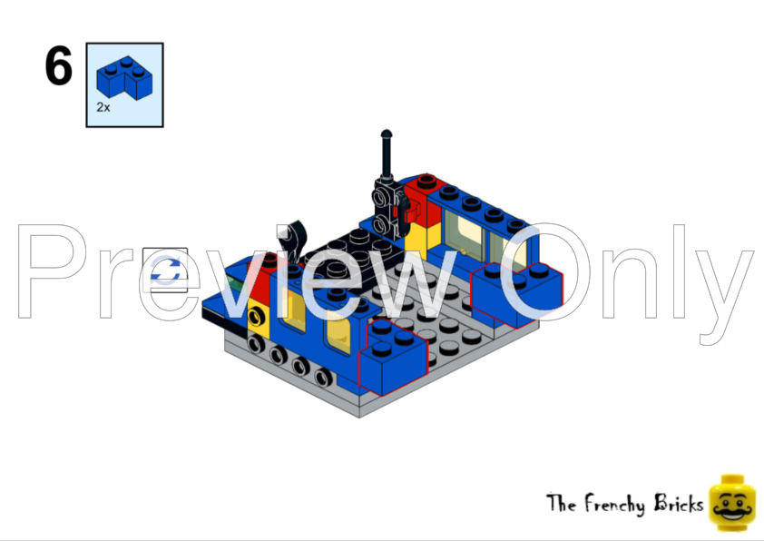 LEGO MOC-162105 Walker Dropship - Galaxy Explorer alt build by ...