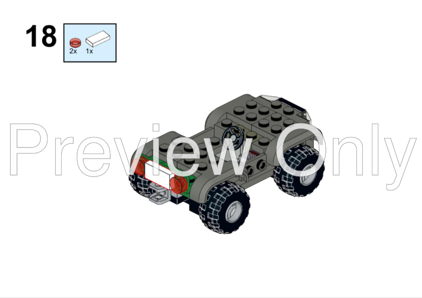 LEGO MOC Mini overlander by DesignDad | Rebrickable - Build with LEGO