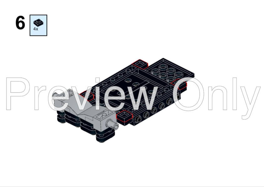 LEGO MOC 1961 Ford Falcon Gasser by toms8wides | Rebrickable - Build ...