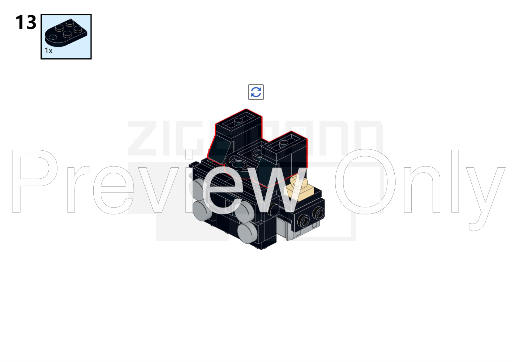 LEGO MOC Thor by ttZIGEMANN | Rebrickable - Build with LEGO